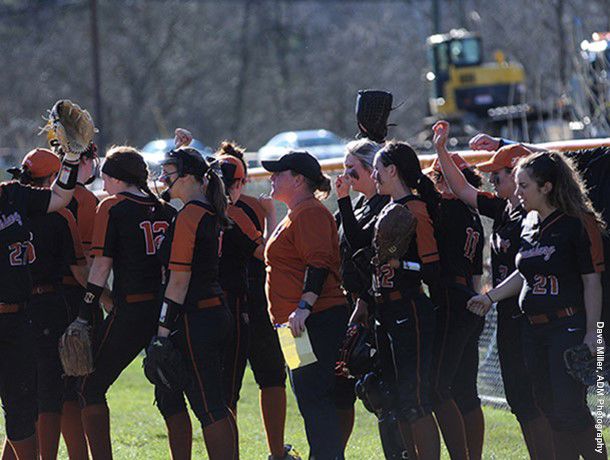 Softball Sweeps La Roche at Home - Herald-Standard